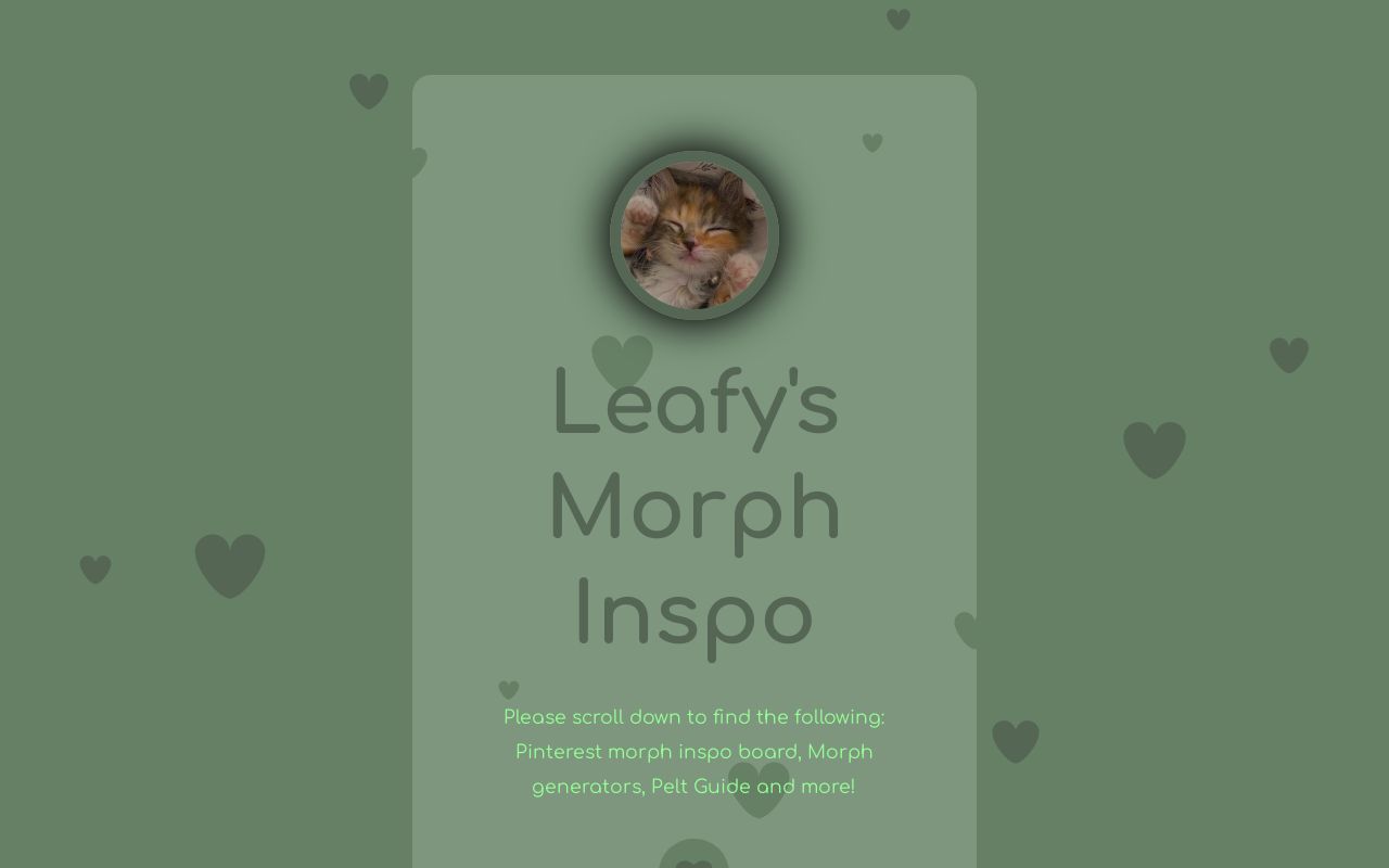 Leafy's Morph Inspo